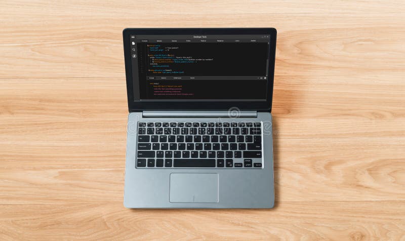 Software Development Programming on Computer Screen for Modish ...