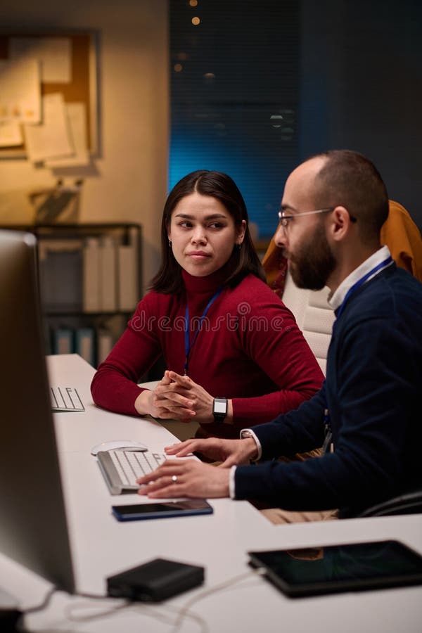 Software Development Team in Office Stock Image - Image of look, system ...