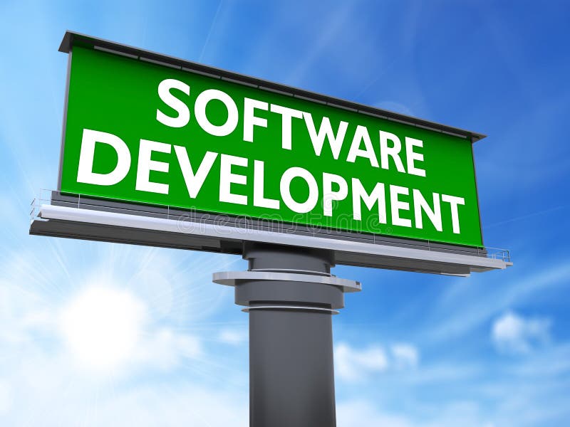 Software development stock illustration. Illustration of code - 116264449