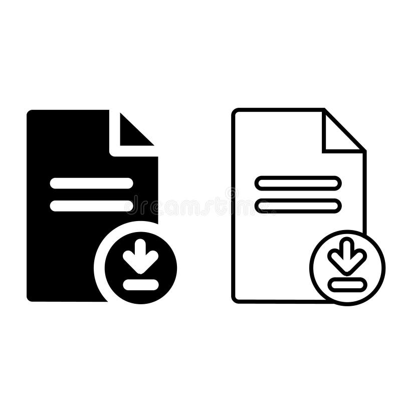 Software Download Icon Vector Set. Cloud Service Illustration Sign ...