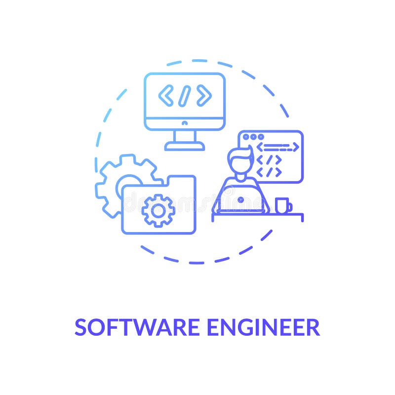 Software Engineer stock vector. Illustration of analysis - 38321157