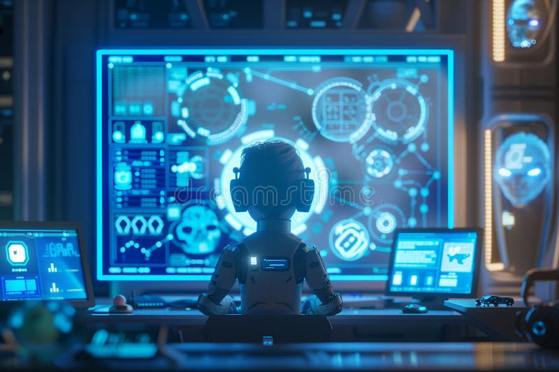 Software Engineer Developing Complex Technical Data and Diagrams in ...