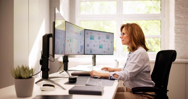Software Engineer in Office Stock Photo - Image of automation, workers ...