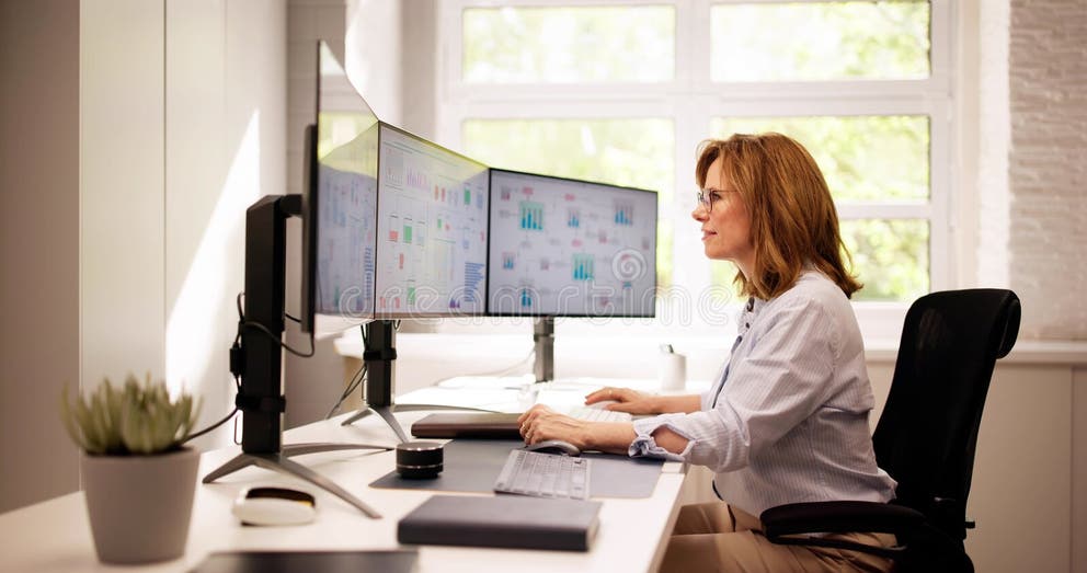 Software Engineer in Office Stock Photo - Image of automation, workers ...