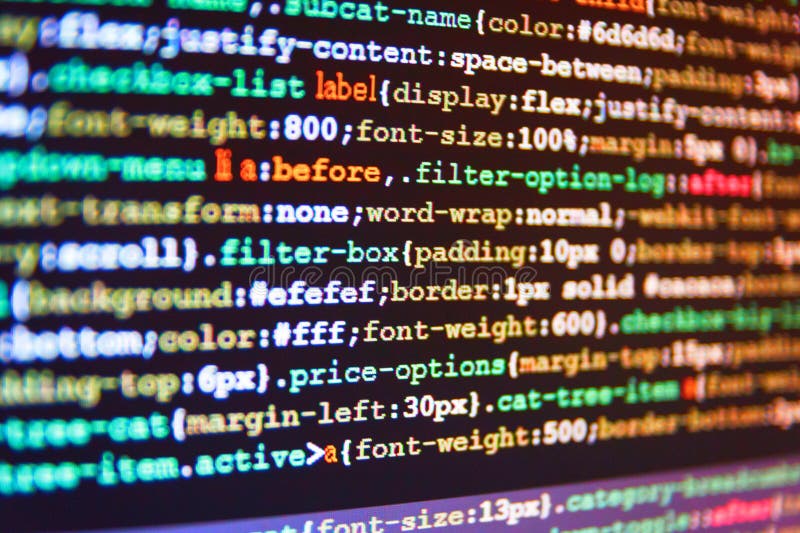 Software engineer at work. stock photo. Image of matrix - 124110648