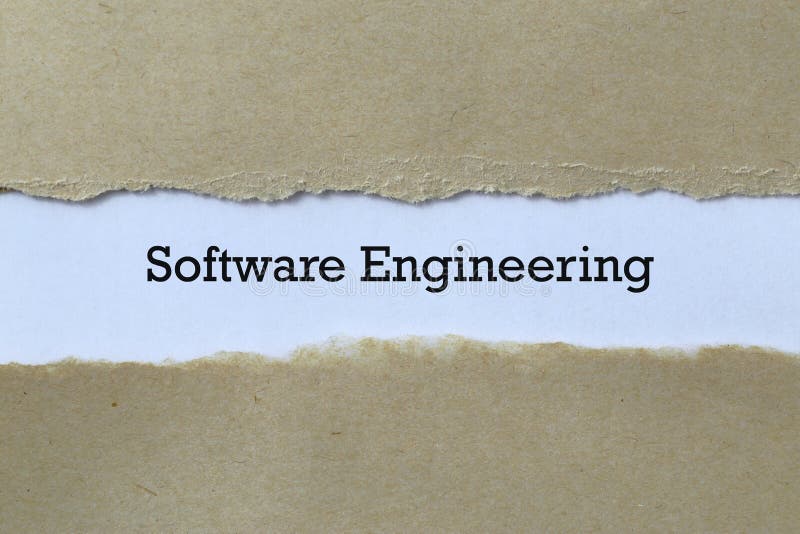 Software Engineering on Paper Stock Image - Image of diagram ...