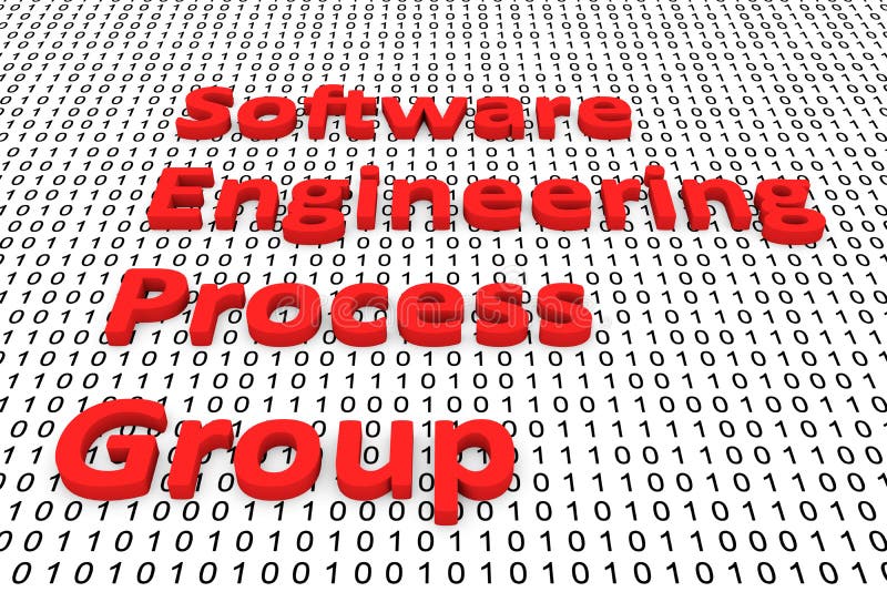 Software Engineering Process Group Stock Illustration - Illustration of ...