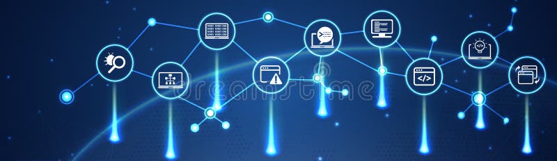 Software Engineering or Programming Vector Illustration. Stock Vector ...