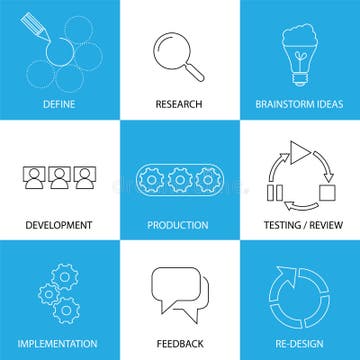 Planning Process Icon Stock Illustrations – 56,573 Planning Process ...