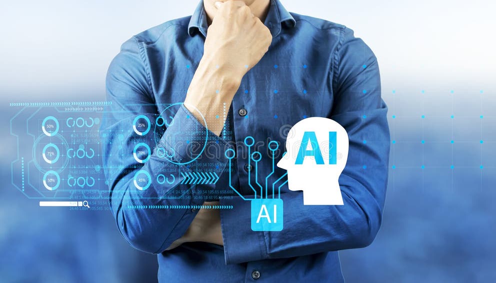 Software Engineers Work To Develop AI Systems for Work.,Programmers ...