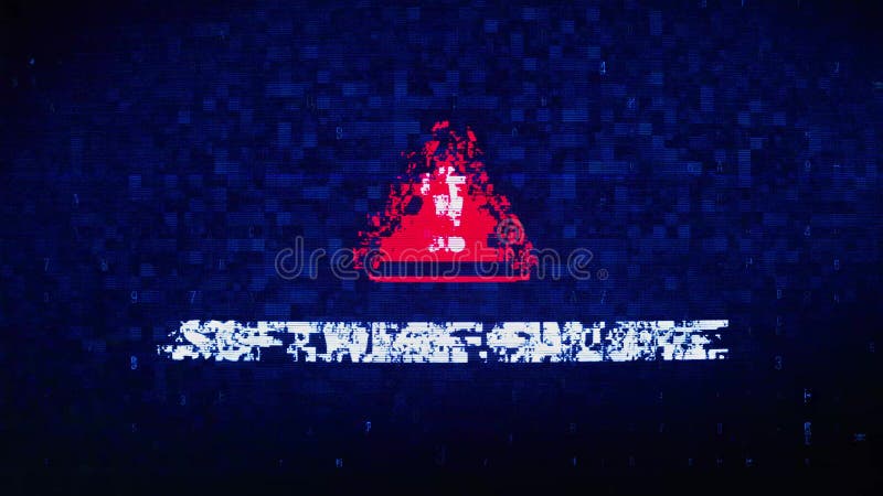 Failure Text Digital Noise Twitch Glitch Distortion Effect Error ...