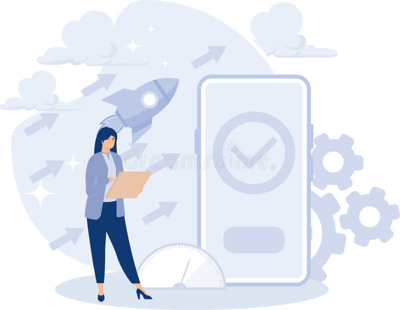 Accelerated Development Stock Illustrations – 136 Accelerated ...