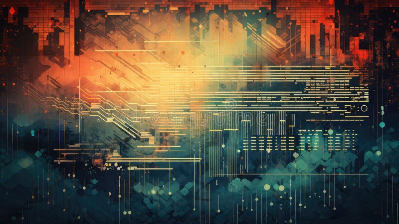 Software Graphic Technology Background Stock Illustration ...