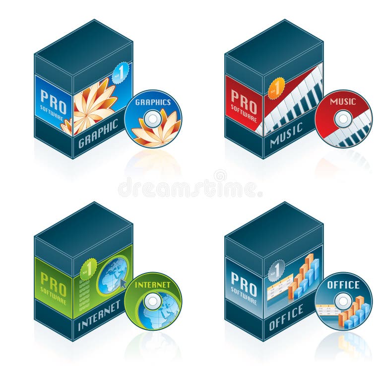 D Software Box Stock Illustrations – 30 D Software Box Stock ...