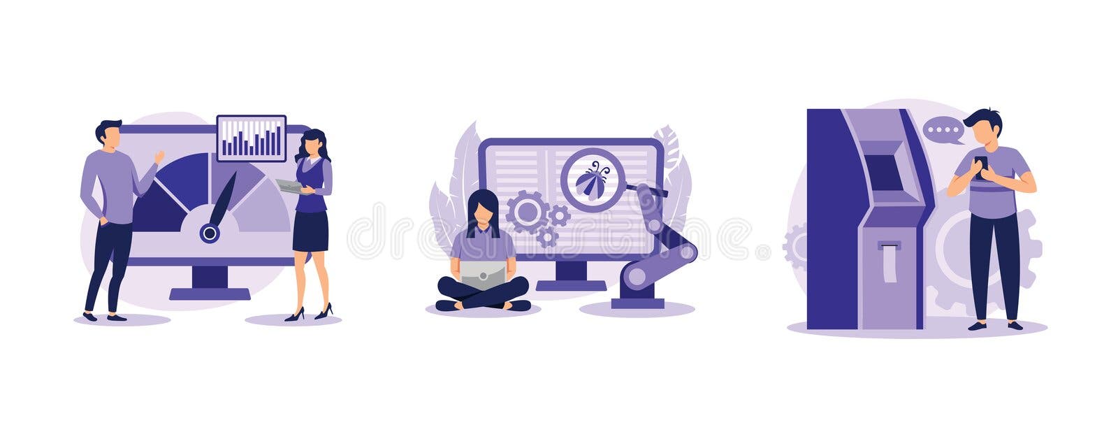 Cartoon Software Implementation Stock Illustrations – 189 Cartoon ...