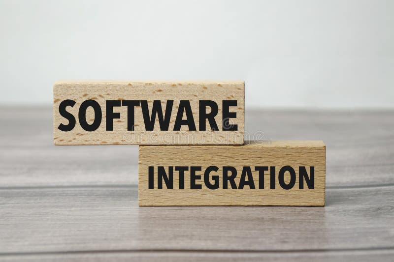 Software Integration , Business, Financial Concept. for Business ...