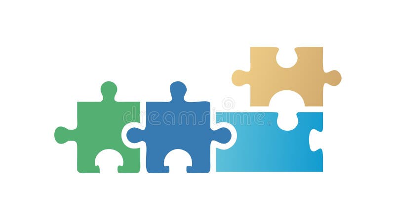 Software Integration Puzzle, Connected System, Vector Design Generative AI Stock Vector ...