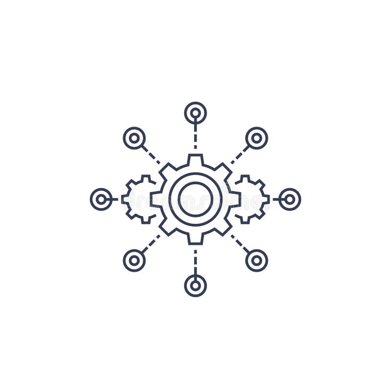 Software Integration, Test Automation Line Icon Stock Vector ... Software Integration, Test Automation Line Icon Stock Vector ...