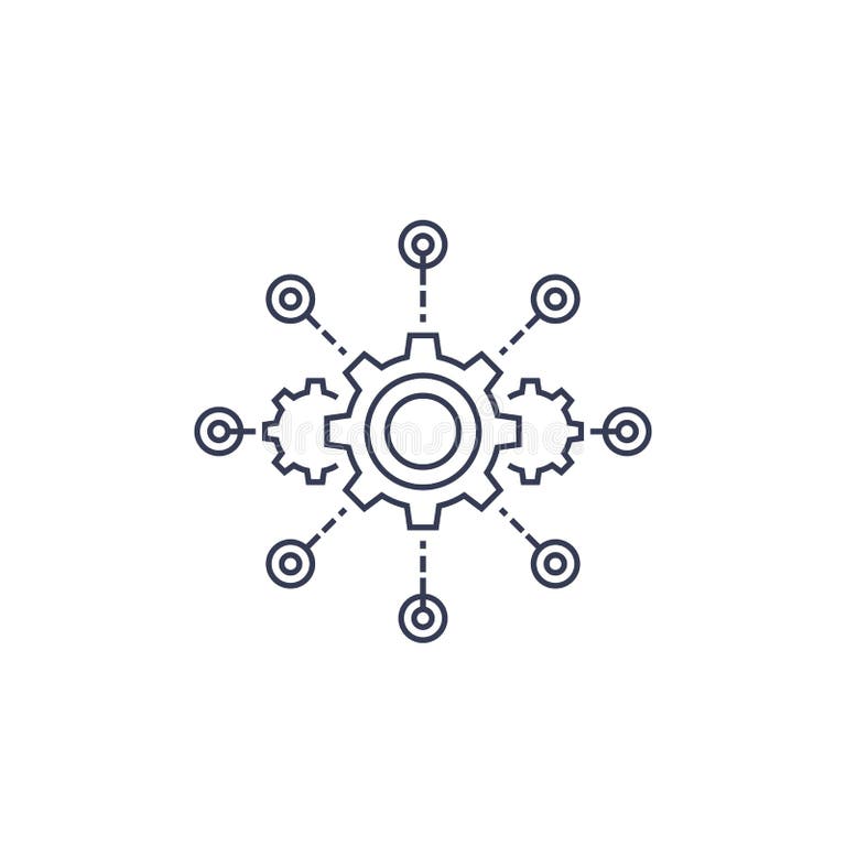 System Integration Icon Stock Illustrations – 21,546 System Integration ...