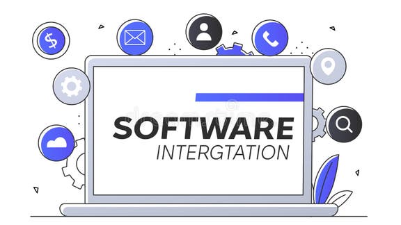 Software Integration Banner Stock Illustrations – 2,850 Software ...