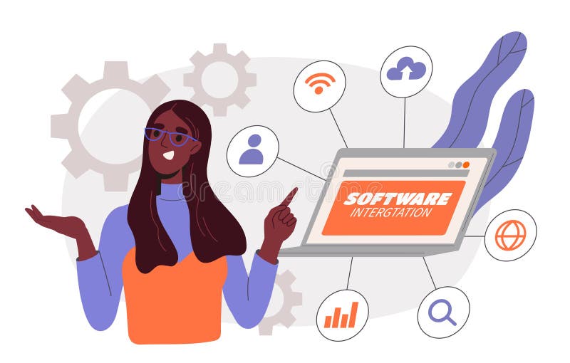 Intergtation Concept Stock Illustrations – 1 Intergtation Concept Stock Illustrations, Vectors ...