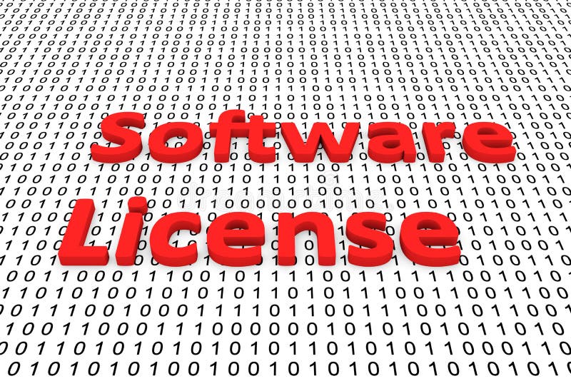Software License stock illustration. Illustration of technology - 89116033