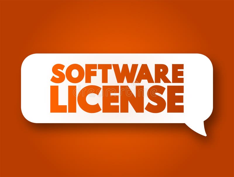 Software License Stock Illustrations – 1,209 Software License Stock ...