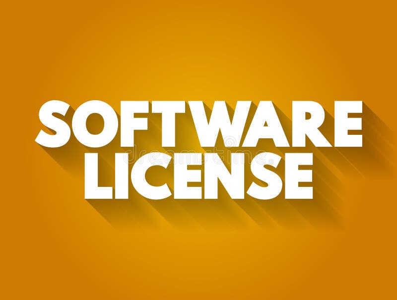 Software License Stock Illustrations – 1,209 Software License Stock ...
