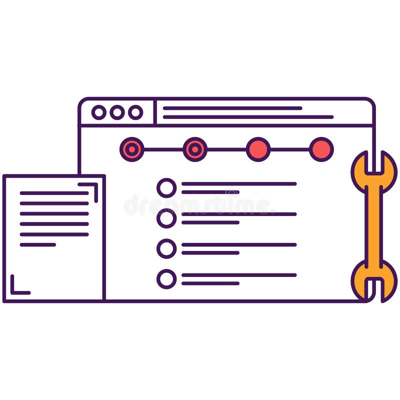 Software Maintenance Abstract Concept Vector Illustrations. Stock ...