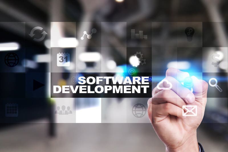 Software-ontwikkeling Op Het Virtuele Scherm Toepassingen Voor Zaken ...