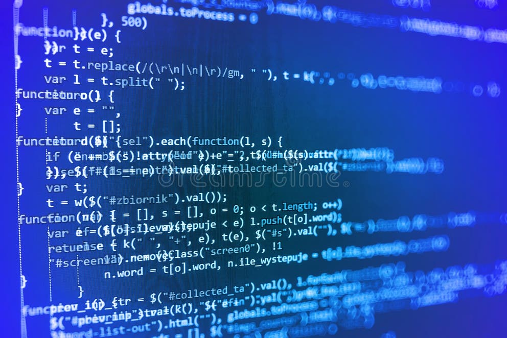 Software program stock image. Image of blue, listening - 64533791