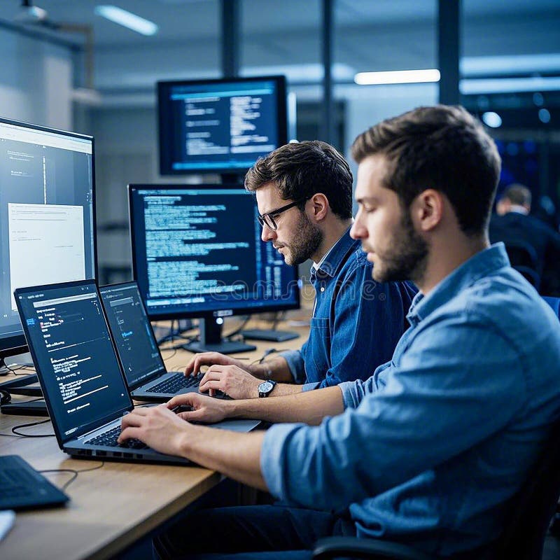 Business People Analysis Thinking Finance Growth Success Concept. Stock ...