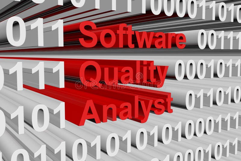 Software quality analyst stock illustration. Illustration of ... Software quality analyst stock illustration. Illustration of ...