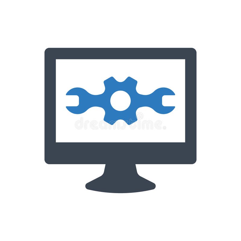 Software repair icon stock vector. Illustration of symbol - 262611674