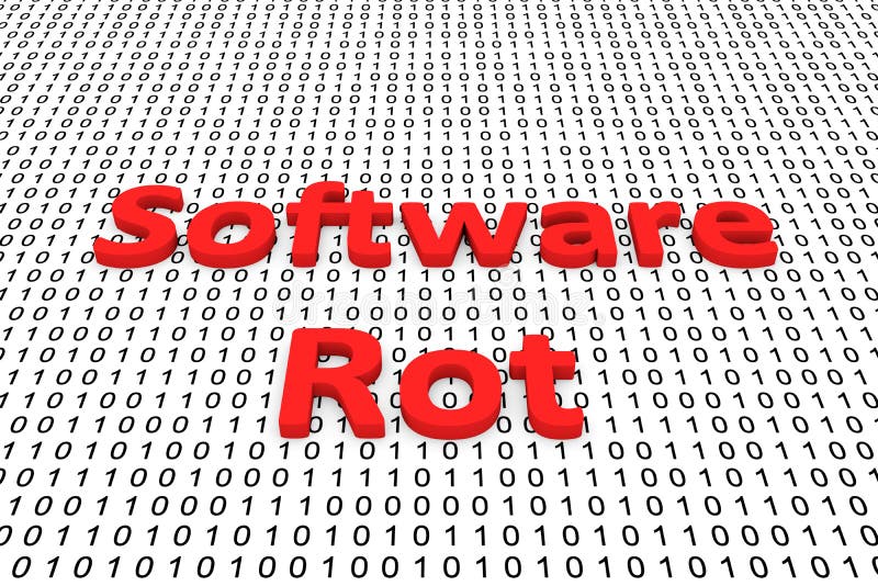 Software rot stock illustration. Illustration of programming - 83377774