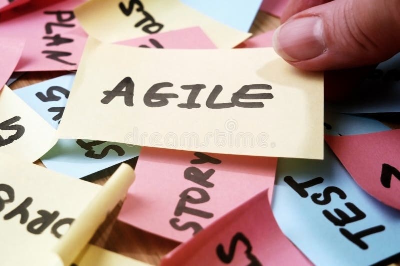 Software Scrum Agile Board with Paper Task, Agile Software Development ... Software Scrum Agile Board with Paper Task, Agile Software Development ...