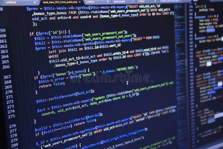 Software Source Code. Freeware Open Source Project. Developing ...