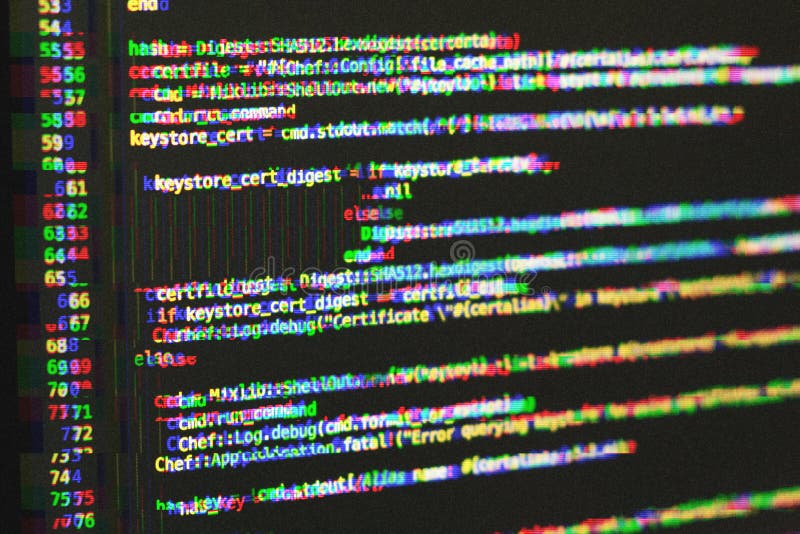 Glitch Effect on the Screen, Interference on the Monitor, Cyberpunk ...