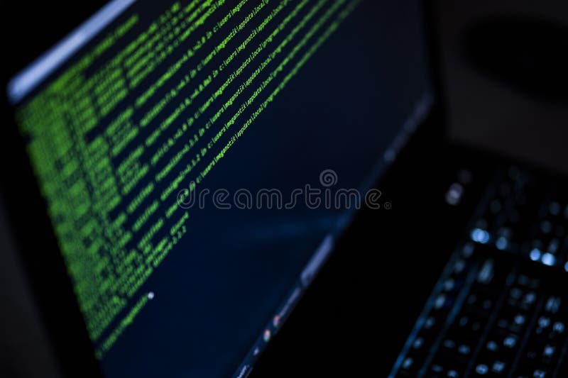 Software Source Code Program Code Code On A Computer Screen The Developer Is Working On