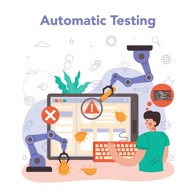 Automatic Testing Stock Illustrations – 627 Automatic Testing Stock ...