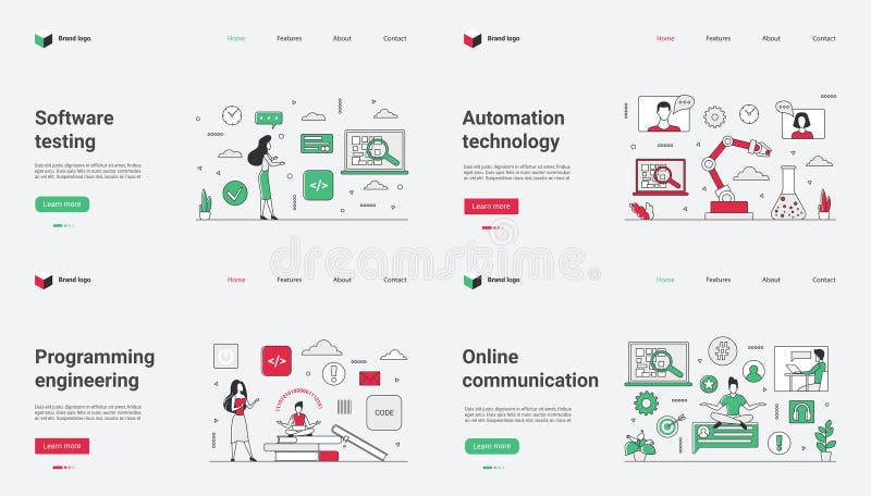 Automation Programming Stock Illustrations – 30,293 Automation ...