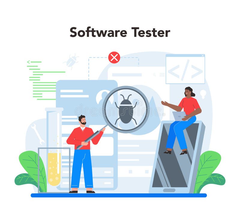 Testing Concept Illustration. Stock Vector - Illustration of design ... Testing Concept Illustration. Stock Vector - Illustration of design ...