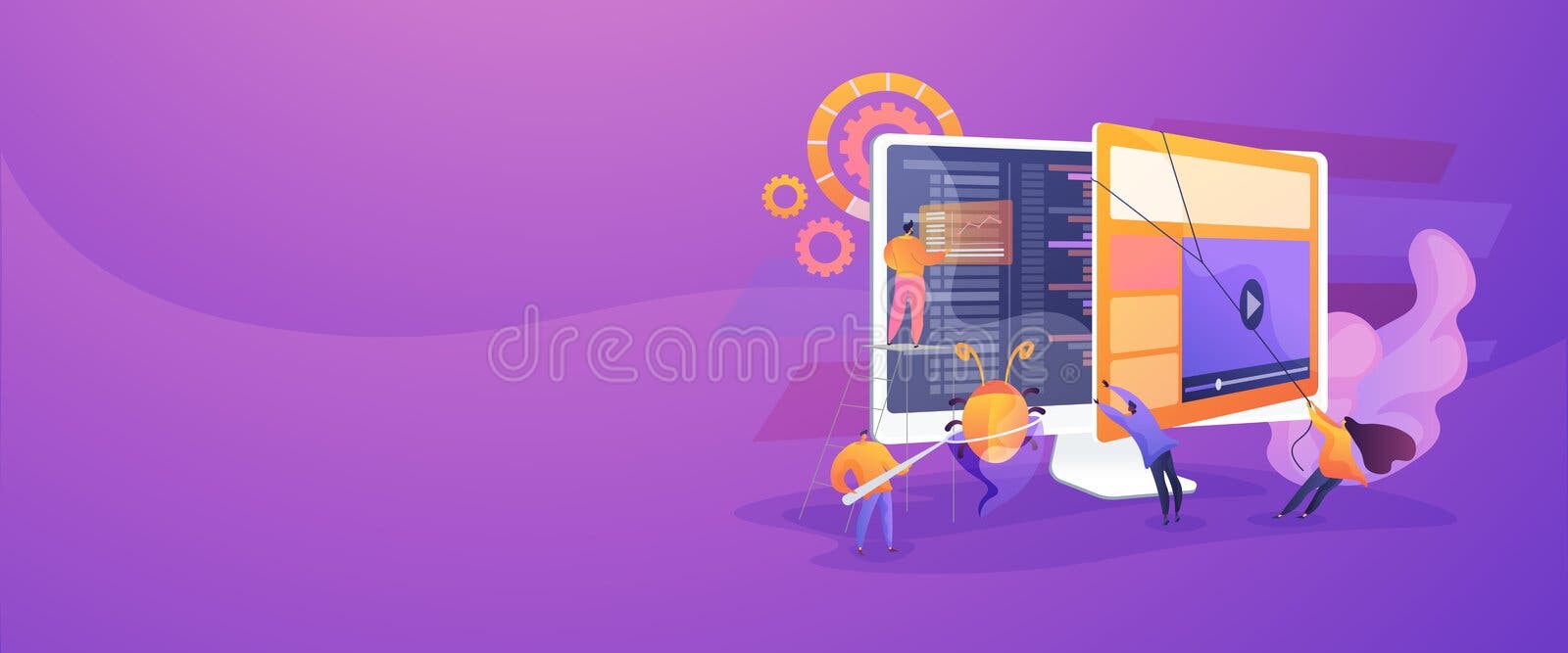 Software Testing Concept Infographics Stock Vector - Illustration of ...