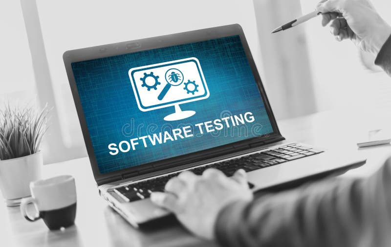 Software Testing Concept on a Laptop Screen Stock Photo - Image of ... Software Testing Concept on a Laptop Screen Stock Photo - Image of ...