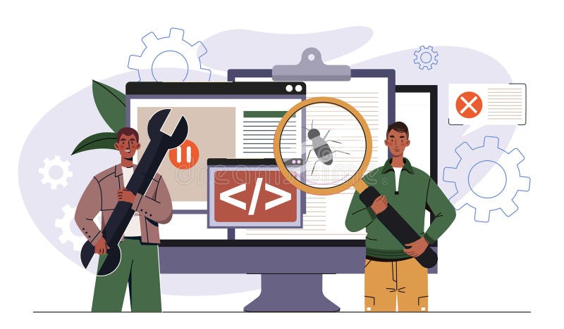 Magnifying Glass Evaluate Stock Illustrations – 933 Magnifying Glass Evaluate Stock ...