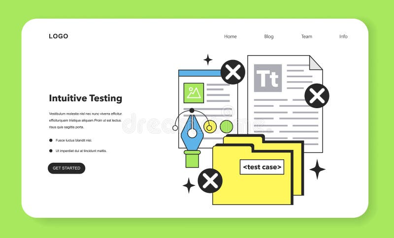 Software Testing and Debugging Web Banner or Landing Page. it ...