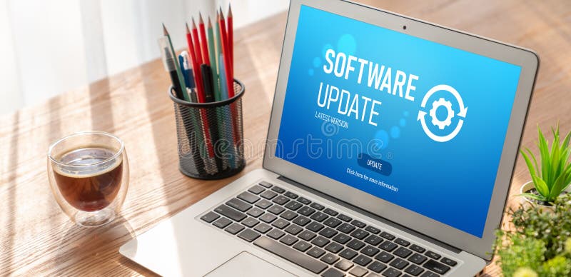 Software Update on Computer for Modish Version of Device Software Stock ... Software Update on Computer for Modish Version of Device Software Stock ...