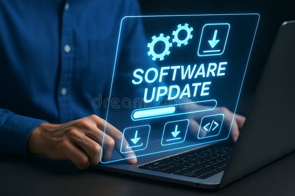Software Update Installation Process Technology Digital Transformation ...