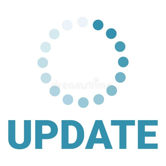 Software Update Progress Bar Showing Updating Status Stock Vector ...