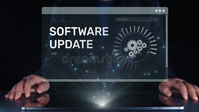 Software Updates To Stay Competitive in Digital Business Elide Stock ...